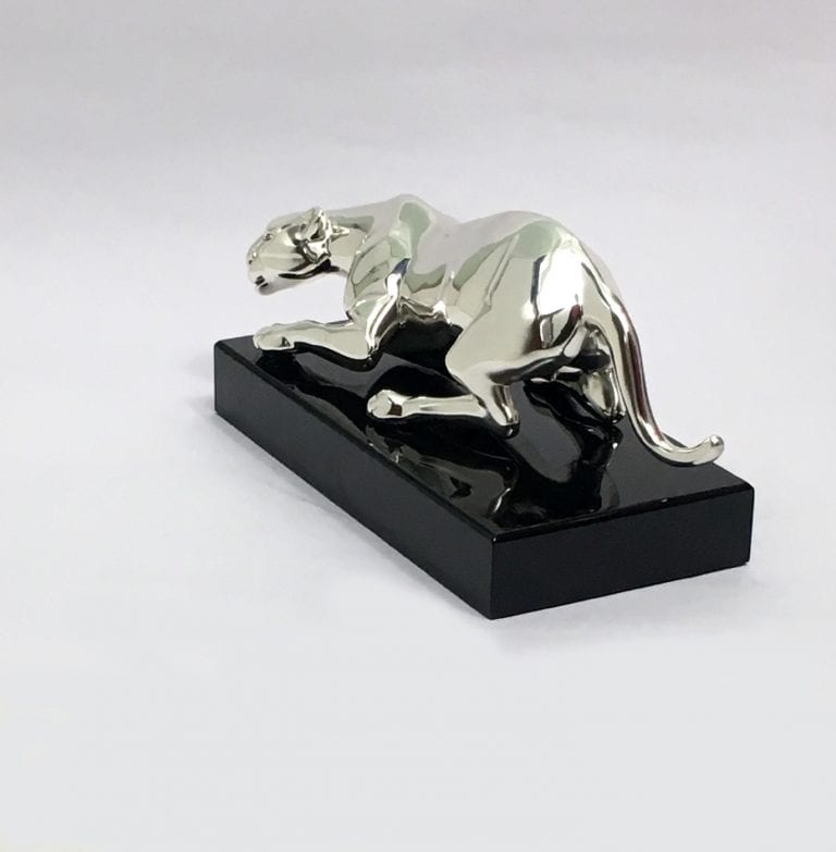 Best Silver Panther Jaguar Statue Gift | BELIRAMS SILVER GIFTS