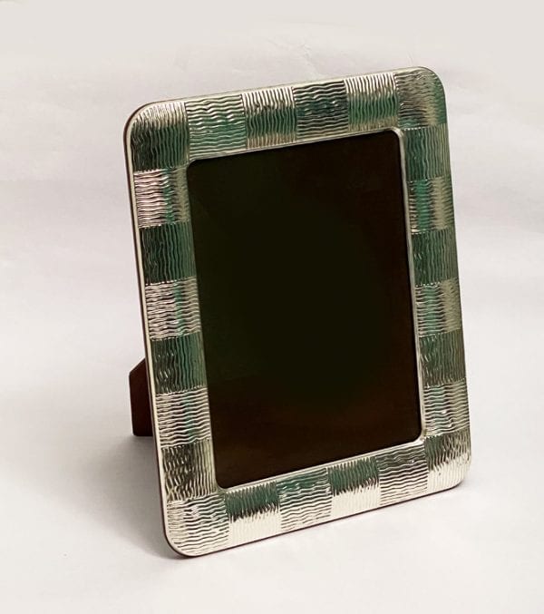 Lines Silver Photo Frame Online | BELIRAMS SILVER GIFTS