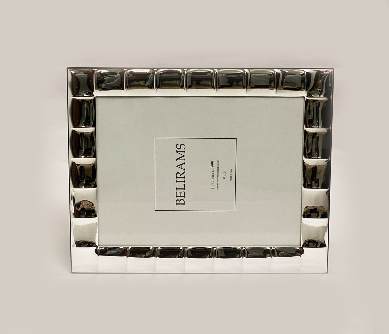 Fine Silver Squares Picture Frame | BELIRAMS SILVER GIFTS