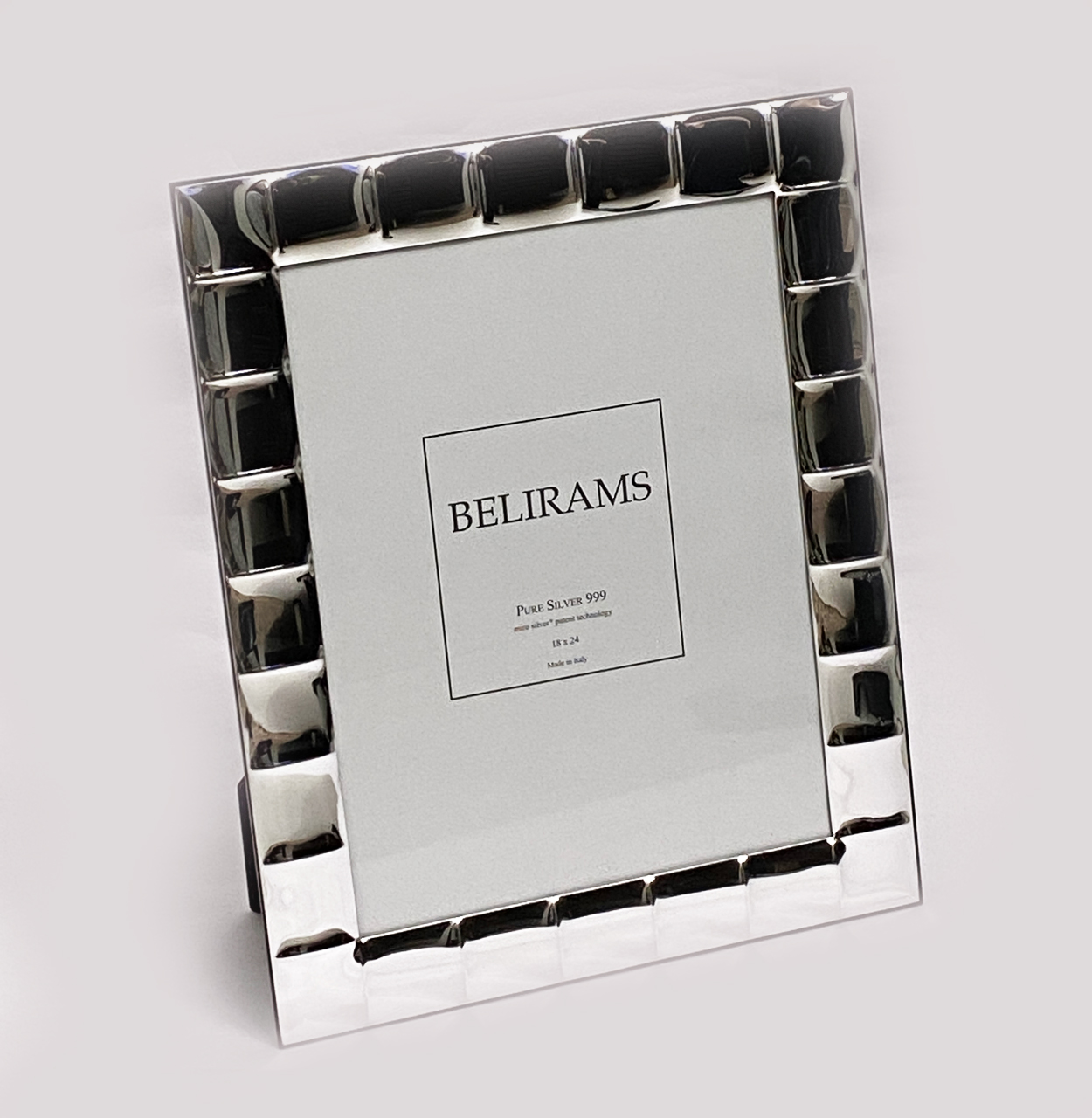 Fine Silver Squares Picture Frame | BELIRAMS SILVER GIFTS