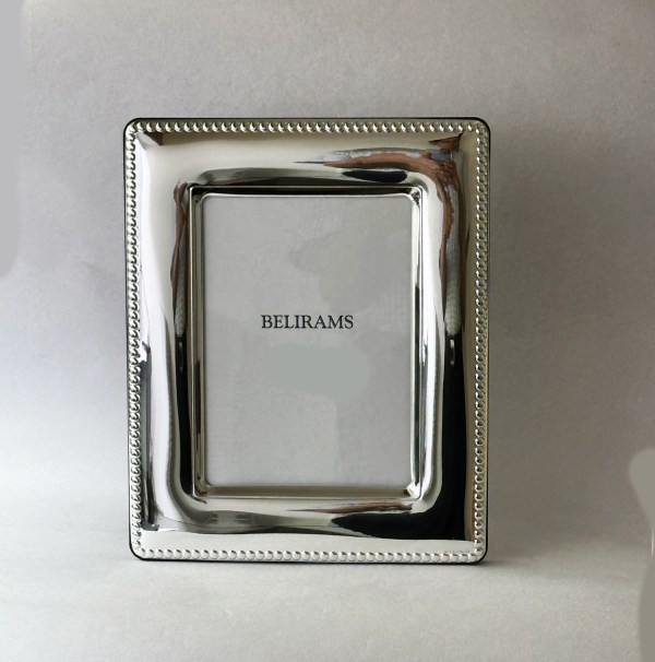 High Polish Silver Photo Frame Plain and Broad | 13x18 cm