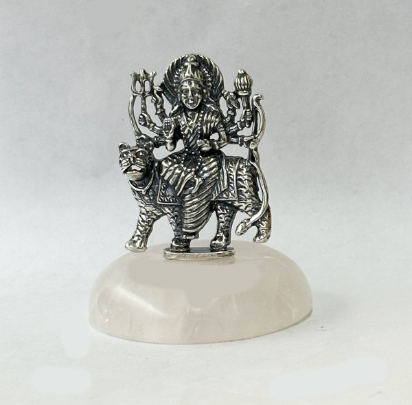 Pure Silver Durga idol | BELIRAMS SILVER GIFTS